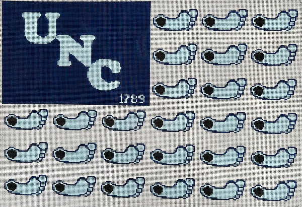 UNC Flag – Po's Needlepoint