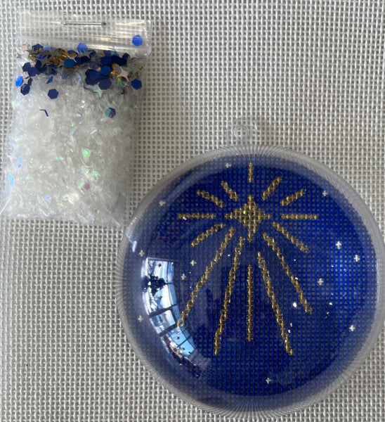Star of Bethlehem Dome Ornament – Po's Needlepoint